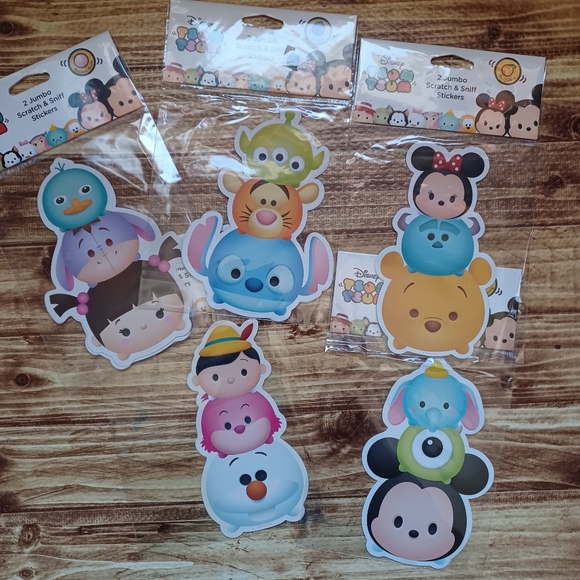 Disney | Office | Disney Tsum Tsum Jumbo Stickers Scent Co Inc Set ...
